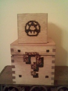 Me Wantz: Super Mario Question Mark Boxes - Miss Geeky